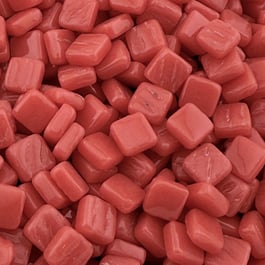 Kismet 8mm Square ~ KS106 Rose | Recycled Glass Tile | WitsEnd Mosaic